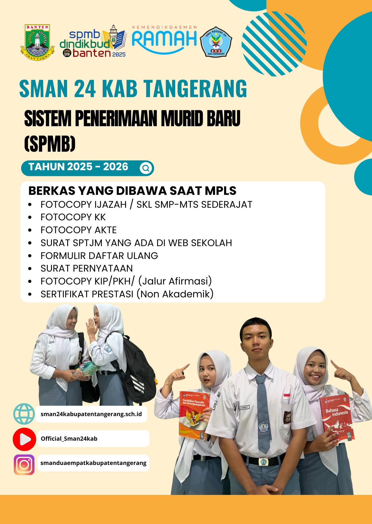 Informasi Daftar Ulang SPMB Tahun 2025